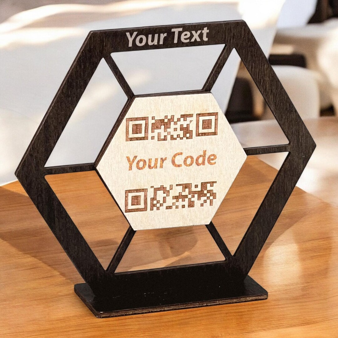 QR Code Sign, Payment Sign, QR Code Menu Stand, Scan to Pay Sign, Bar ...