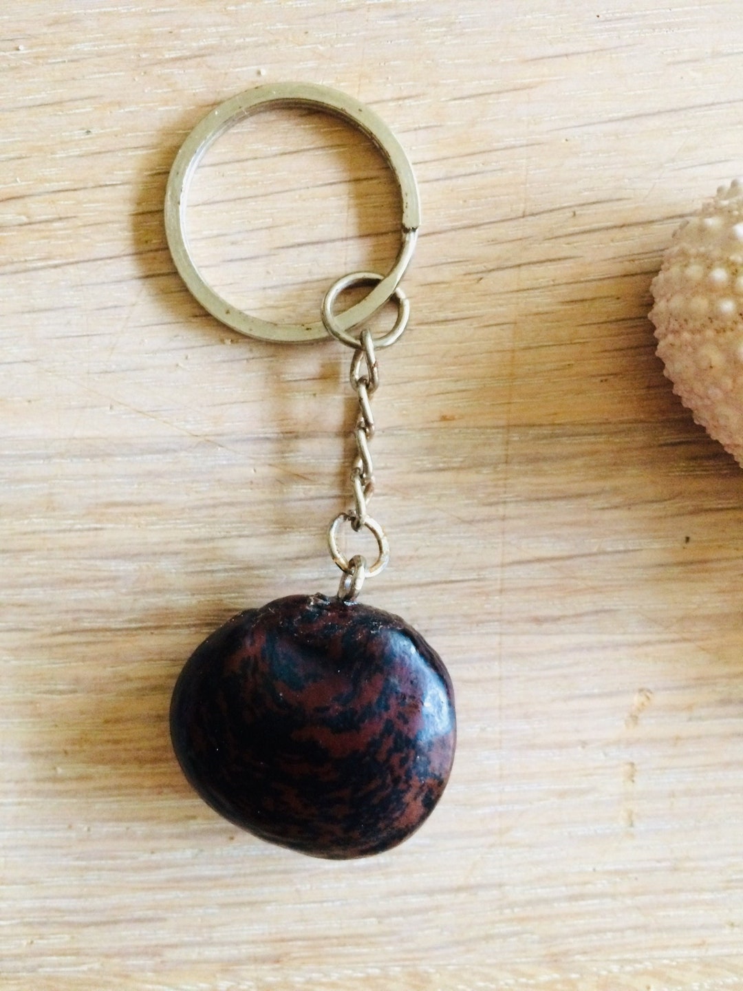 Kauai Lucky Sea Bean Key Chain - Etsy