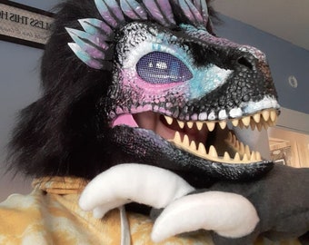 Custom Dino Mask - Etsy