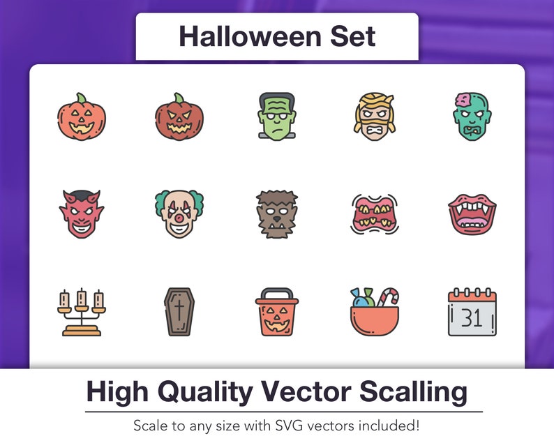 Custom Icons // Bespoke Vector Icons // Customise // Digital Download ...