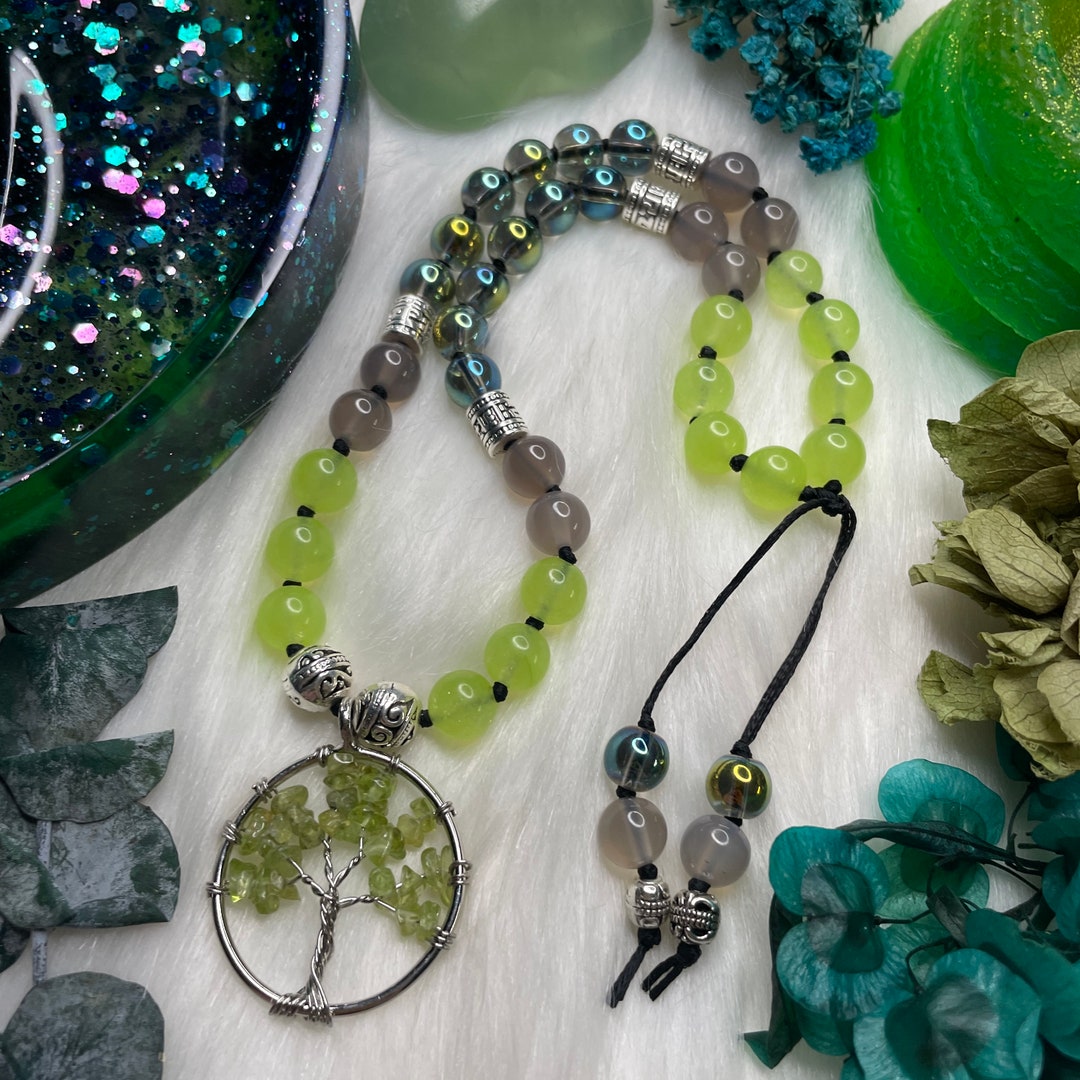 GOOD LUCK & ABUNDANCE - 36 Count Pocket Mala, Fidget Mala, Mini Mala ...