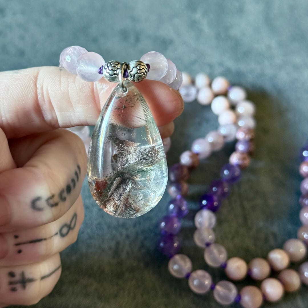 ROOT & CROWN CHAKRA 108 Count Mala Necklace With Matching Bracelet ...