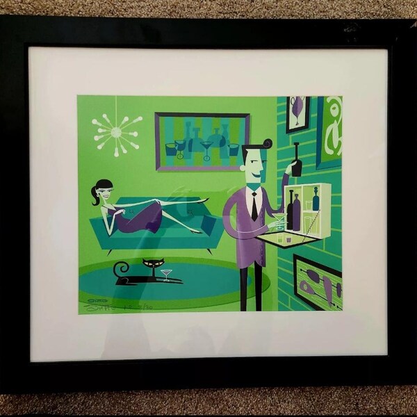 Shag Art - Etsy