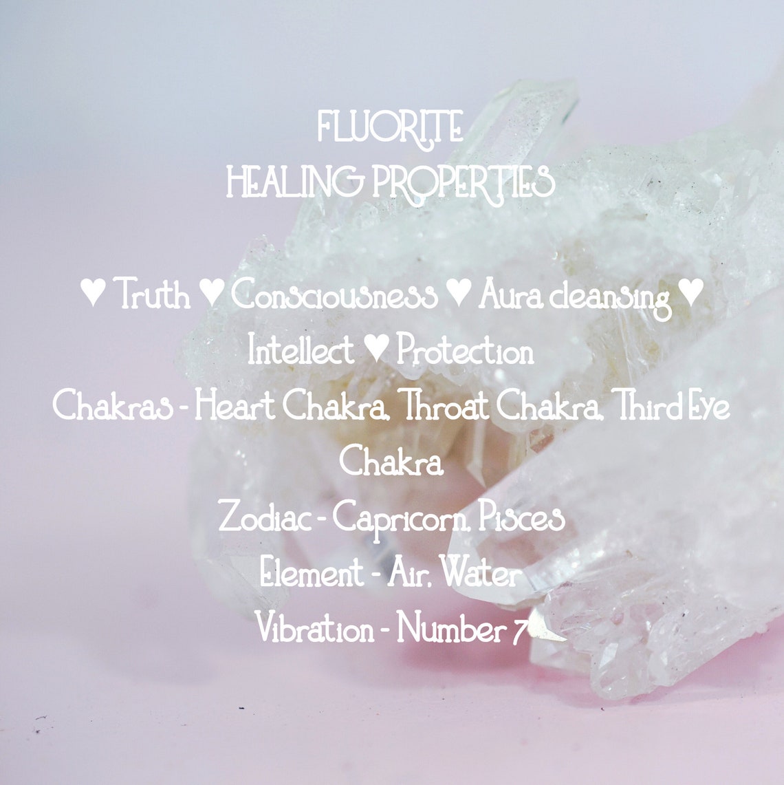 Fluorite and Pink Pyrite Y Necklace Hand Carved Rose Blue and | Etsy