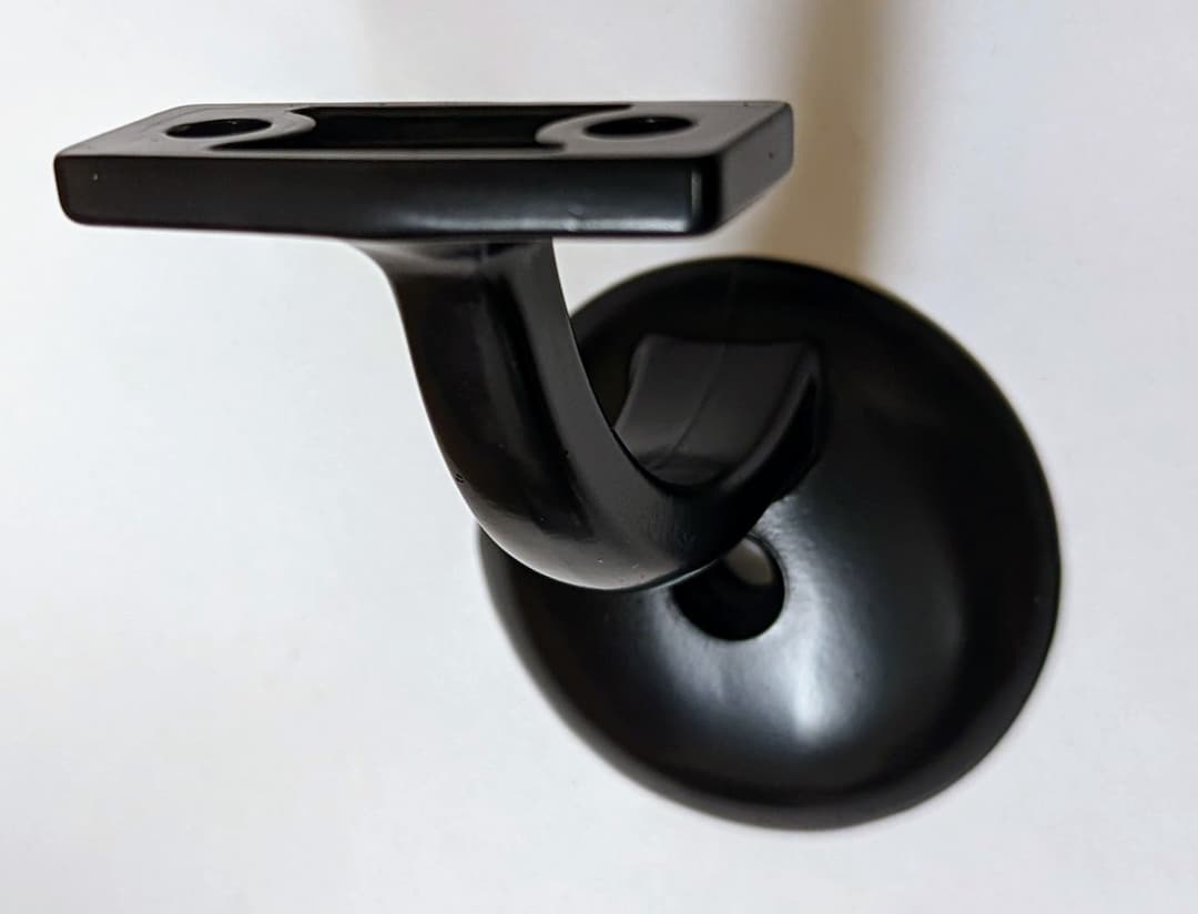 Satin Black Jumbo Handrail Bracket With Hardware - Etsy