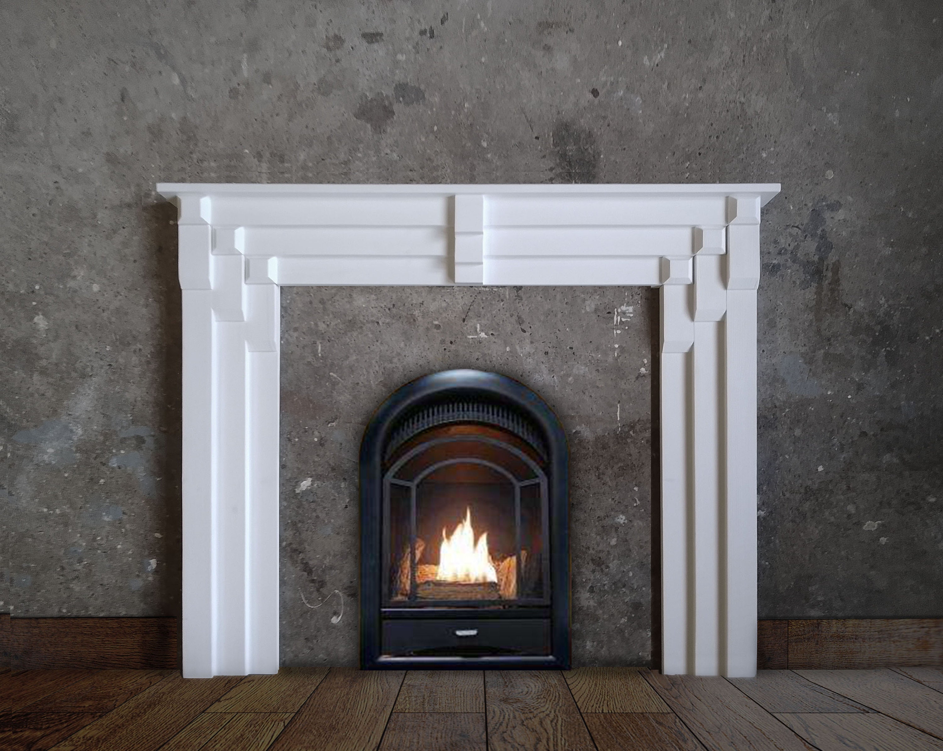 Art Deco Fireplace Mantels