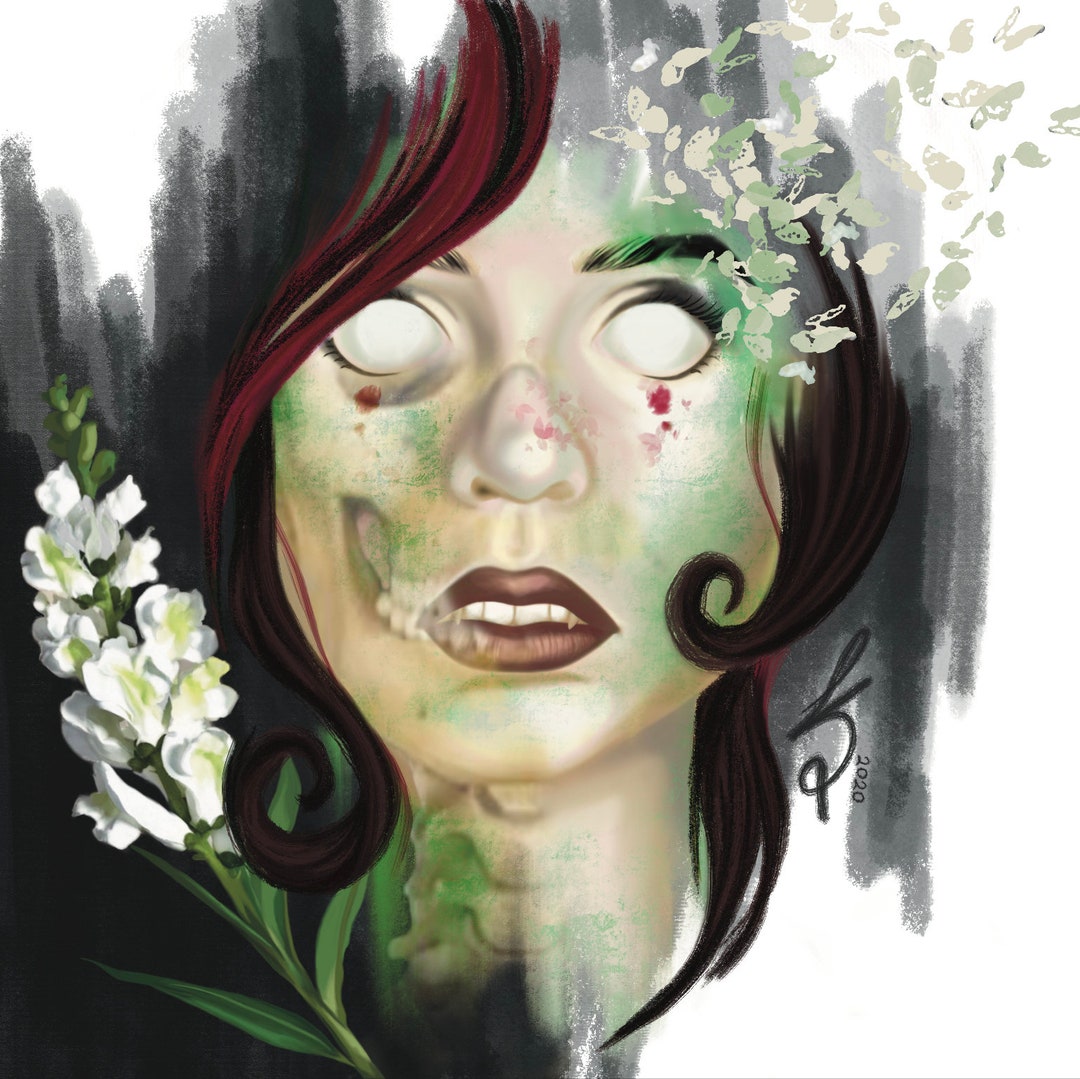 Death and Nature Art Print - Etsy