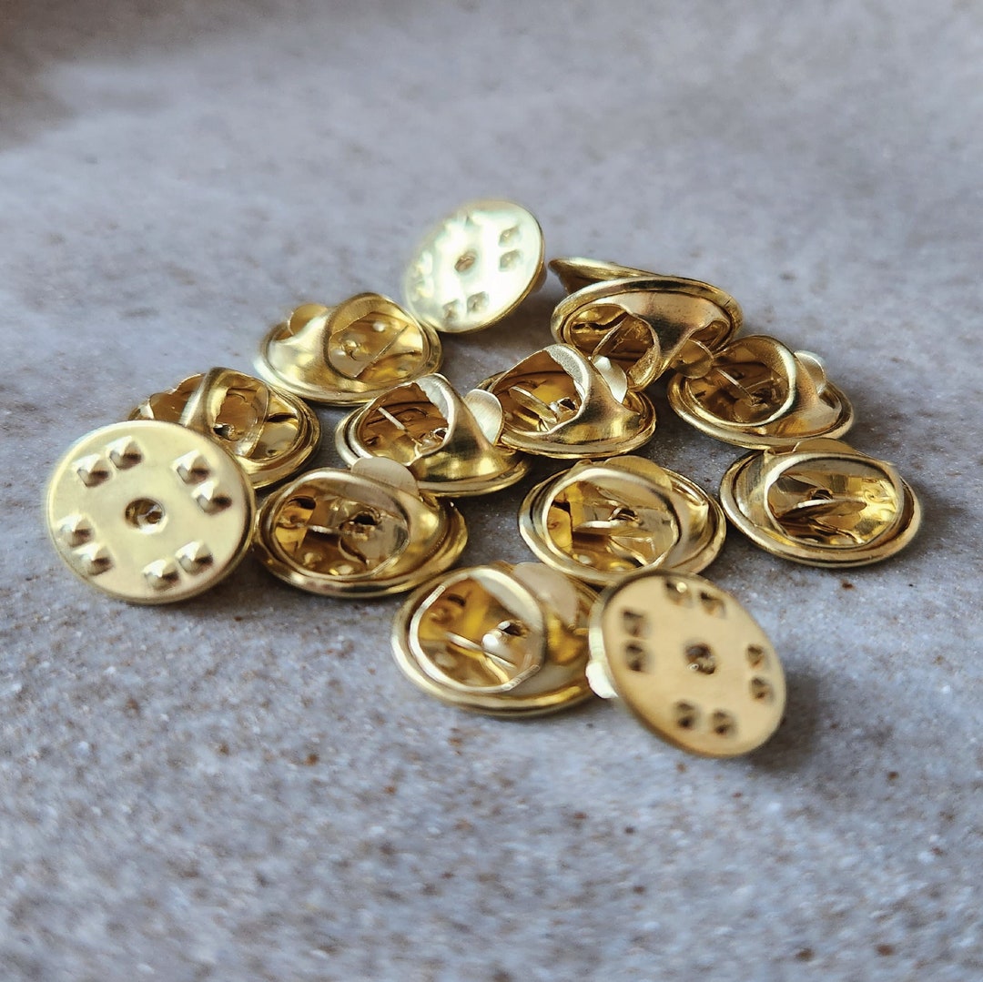 Military butterfly Clutch Pin Backs - Etsy