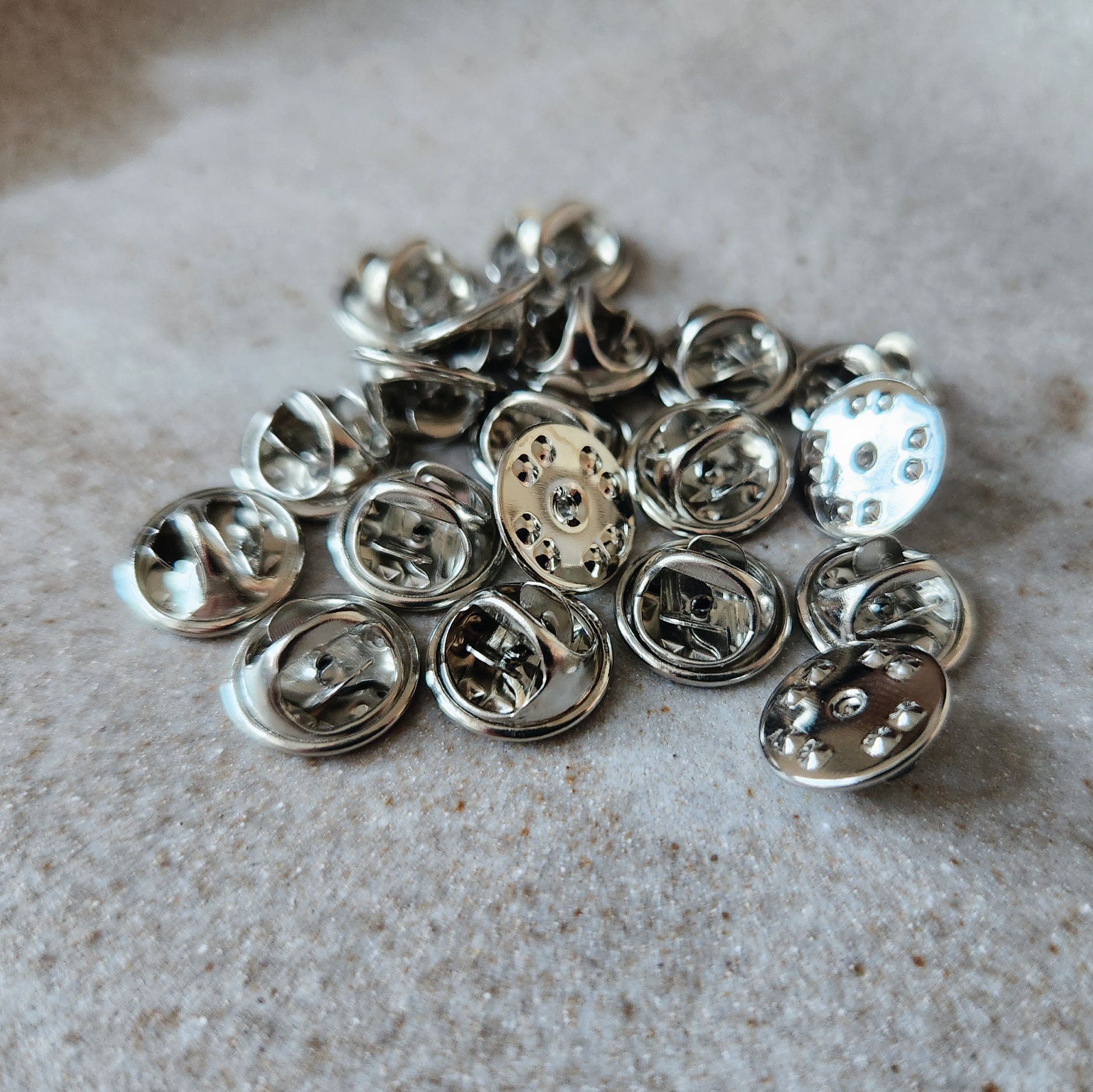 Military butterfly Clutch Pin Backs - Etsy