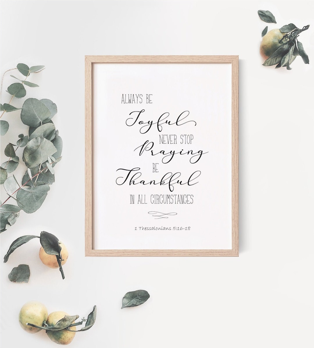 Gift for Baptism Scripture Wall Art Printable Minimalist Bible Verse ...