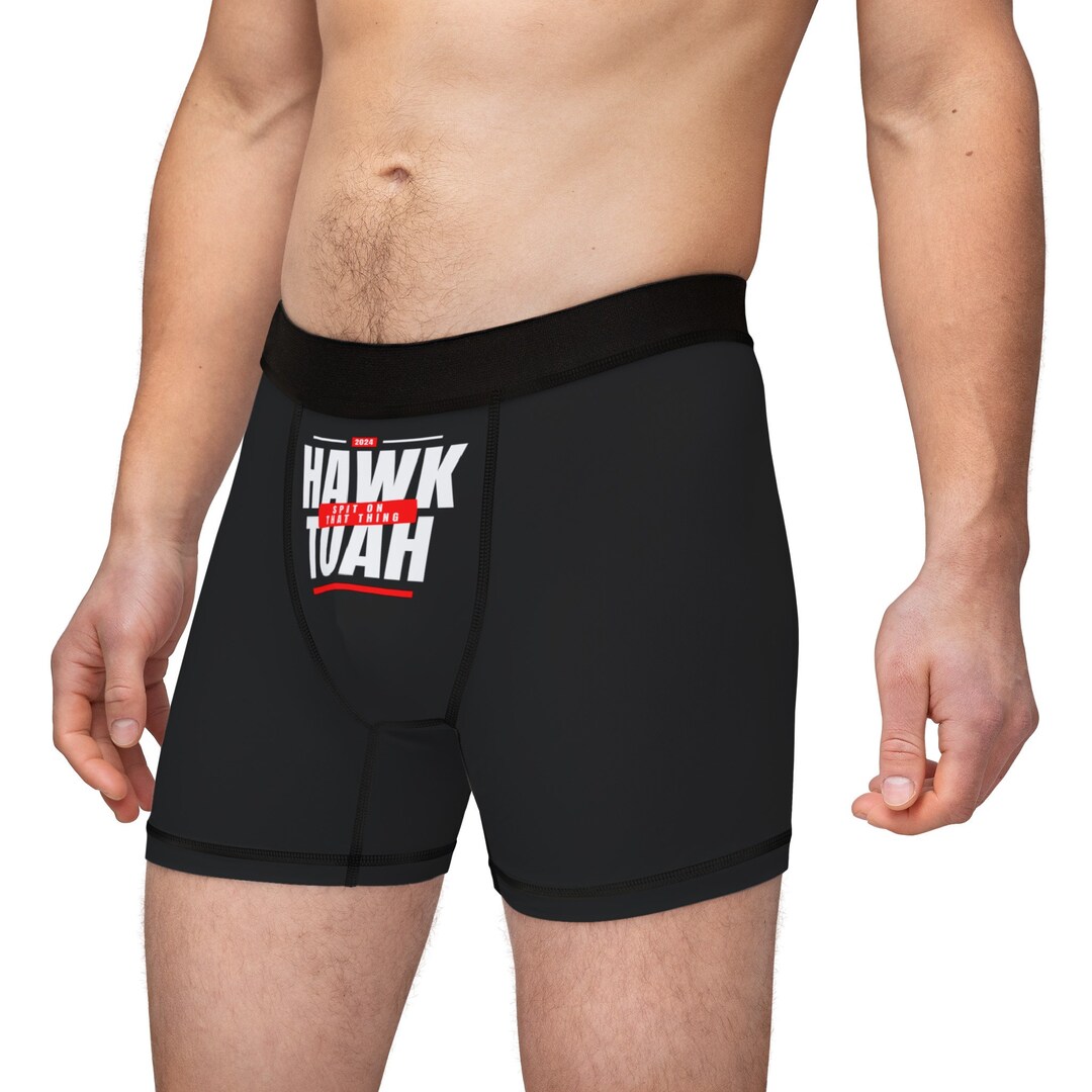 HAWK TUAH Spit on That Thing Interview Girl Meme Men's Boxers AOP - Etsy