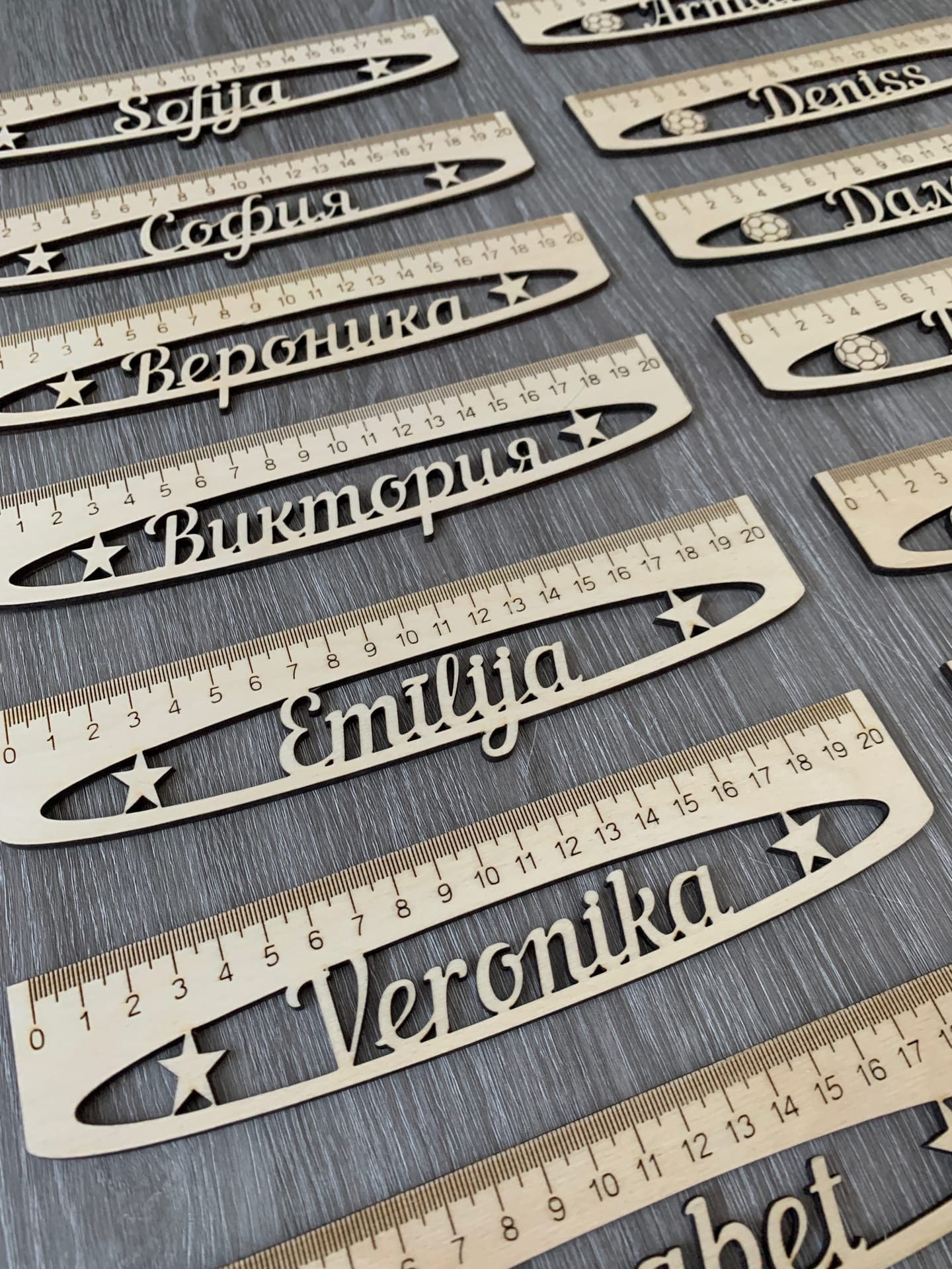 Personalized Wooden Ruler - Etsy