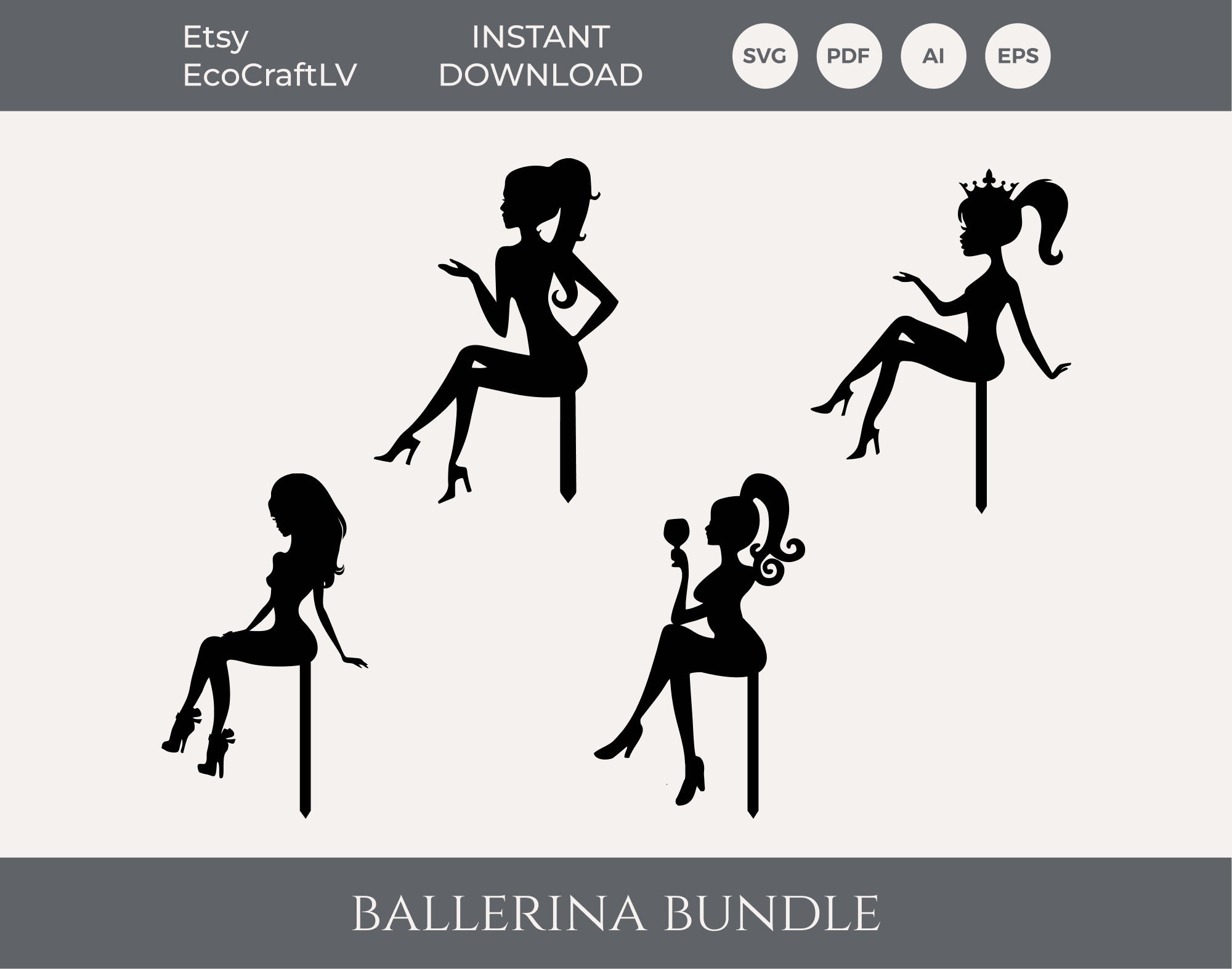Sitting Girl Silhouette
