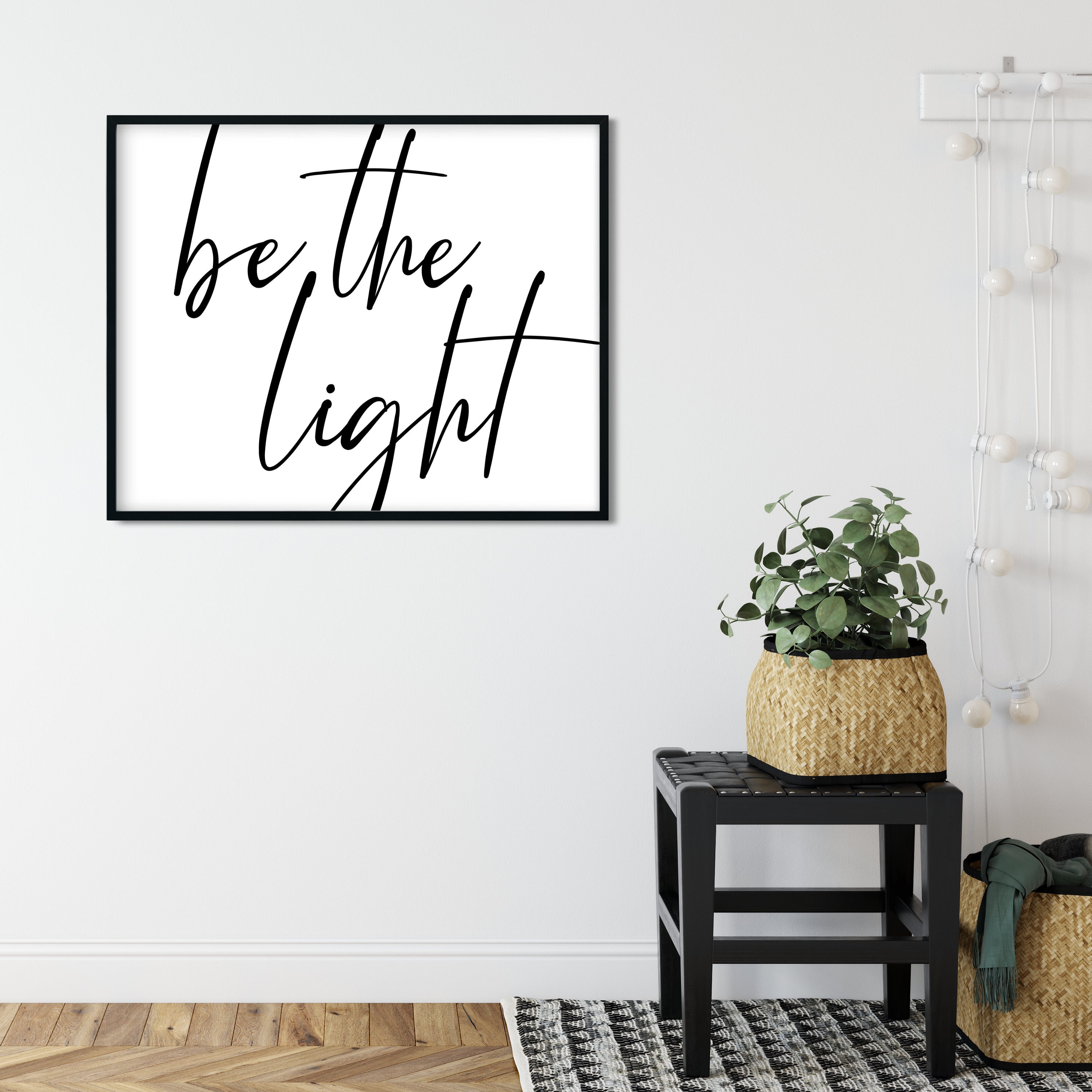 Be the Light Print Quote Wall Art Matthew 5:14 Printable | Etsy