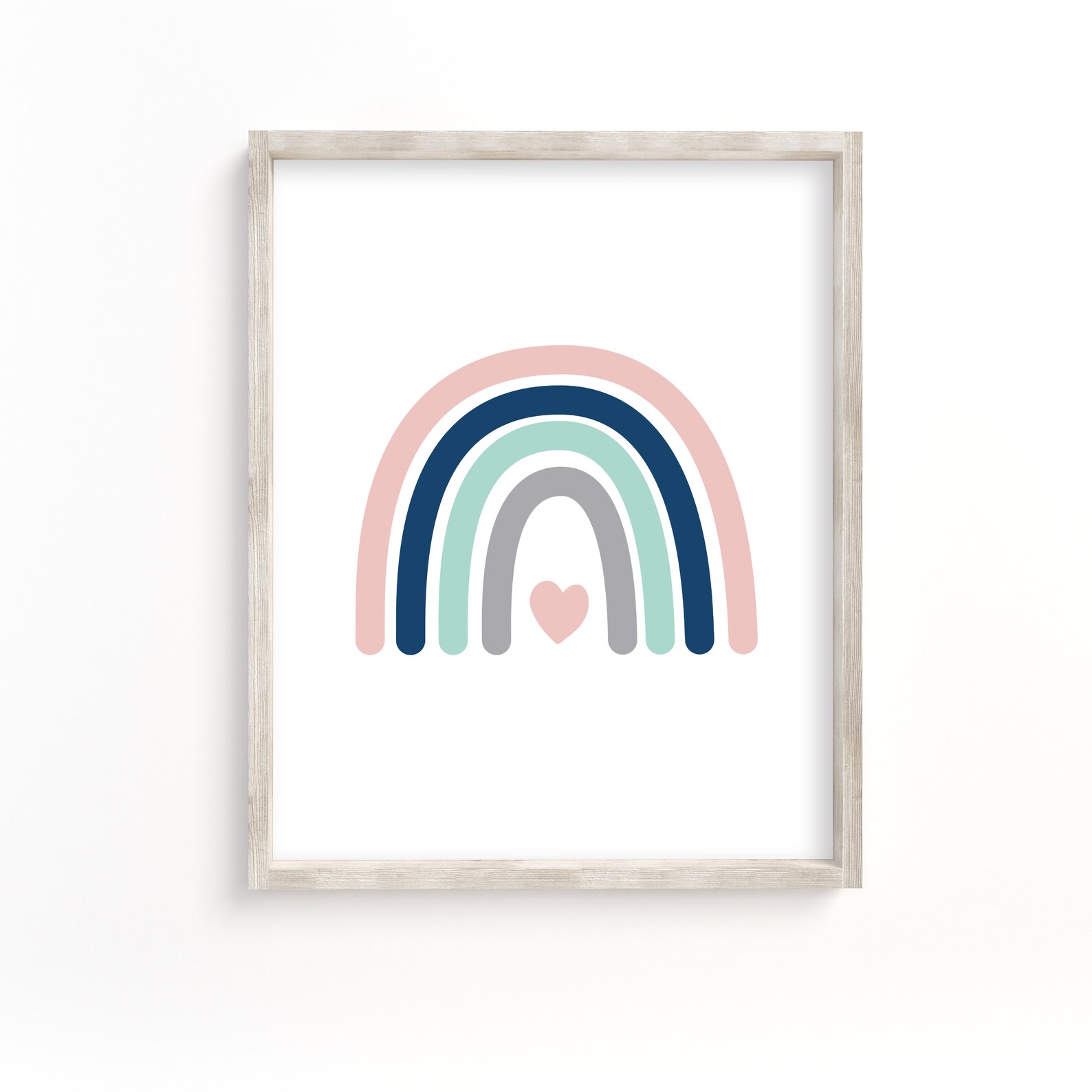 Alphabet and Numbers Wall Art Set of 3 Nursery Prints - Etsy