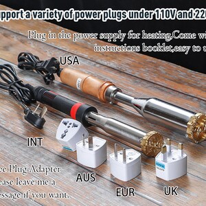 Custom Electric Branding Iron Stamps / Forest Icon / Gift for - Etsy