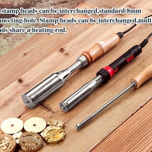 Custom Electric Branding Iron Stamps / Forest Icon / Gift for - Etsy