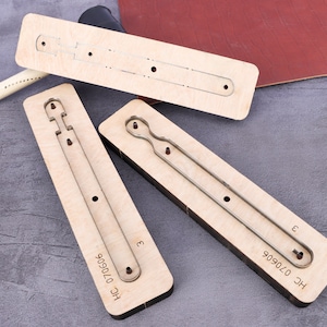 Leather Cutting Dies, 3 Styles Keyfob Custom Leather Cutting Die Cut ...