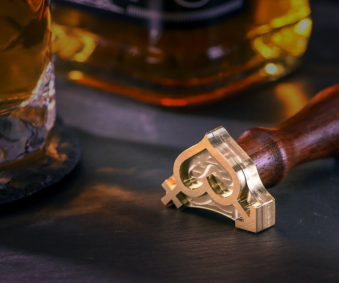 Custom Cold Drink Stamp, Business Logo Ice Stamp, Custom Whiskey Ice ...