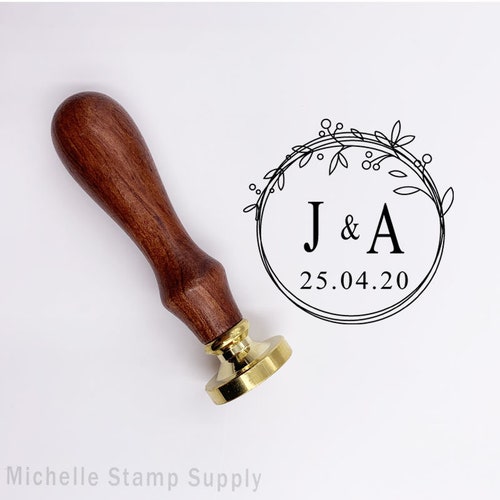 Wedding Invitation Wax Seal Custom Invitation Seal Stamp - Etsy