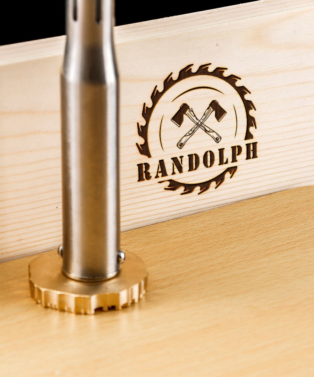 Custom Electric Branding Iron Stamps / Forest Icon / Gift for ...