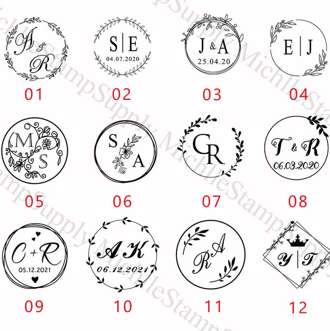 Wax Seal Stamp Personalized Wax Seal Stamp Custom Wax Seal | Etsy