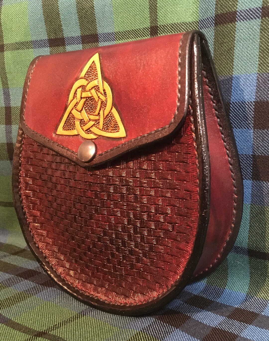 Sporran, Kilt Bag, Belt Bag, Viking Bag, Handmade, Hallmarked - Etsy