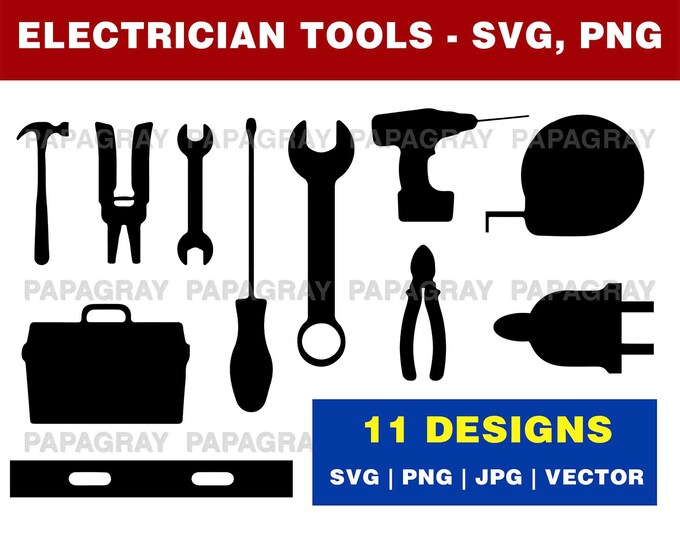Cable Cutter Svg, Electician Svg, Electric Worker Svg, Electrician Dxf ...