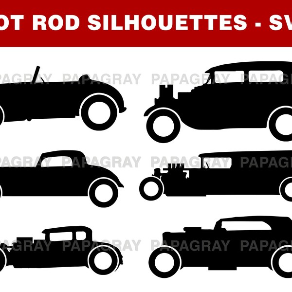Hot Rod Svg - Etsy New Zealand