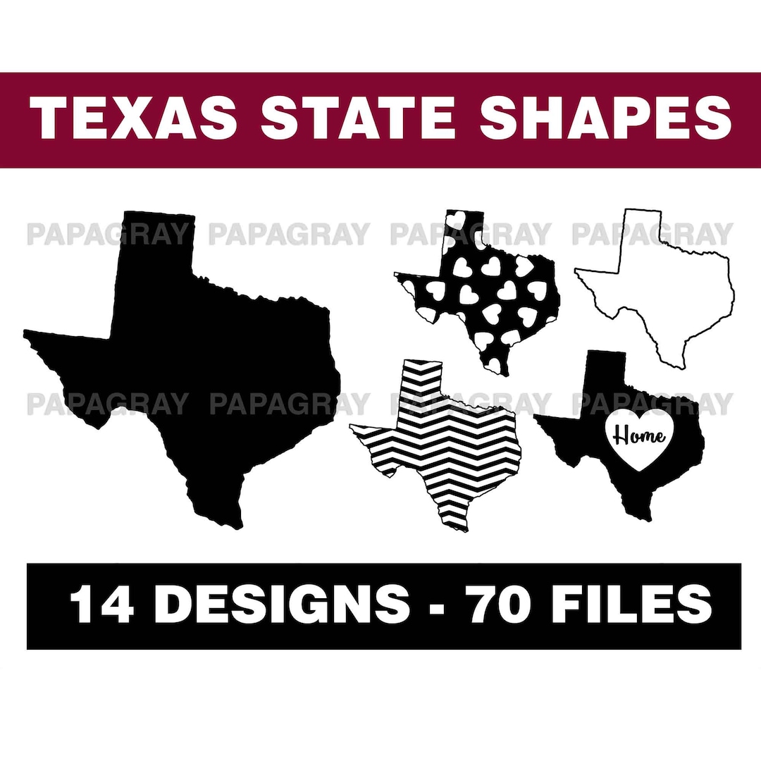 Texas SVG - Texas State Shape | Digital Download | Texas State, Texas ...
