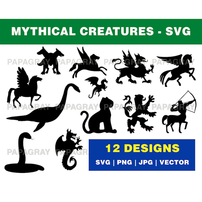 Mythical Creatures - Etsy