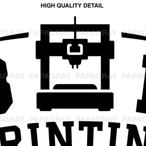 3D Printing SVG Vector Graphic | Digital Download | 3D Printer PNG ...