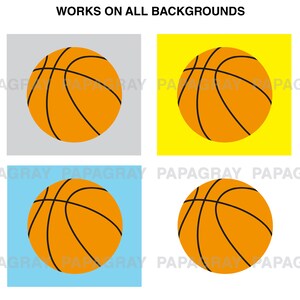 Basketball SVG Vector Graphic Set - 2 Designs | Digital Download ...