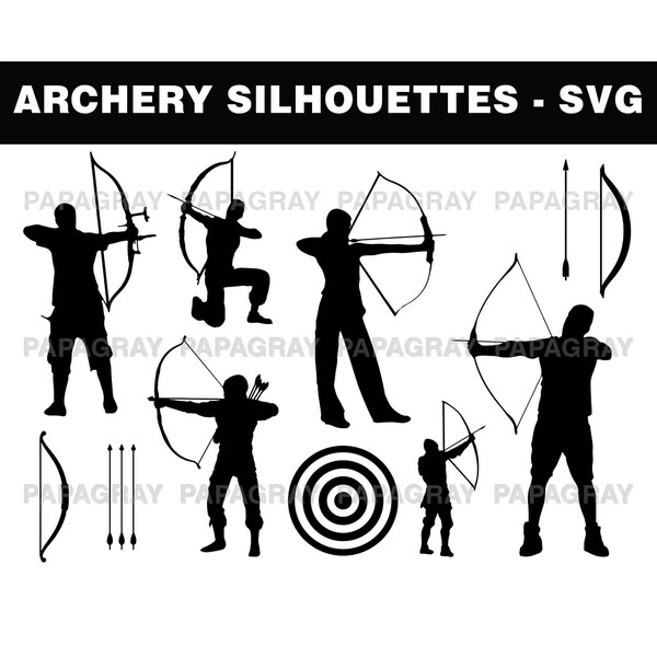 Archery Svg - Etsy