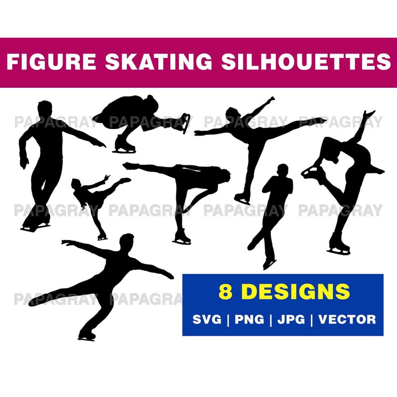 Figure Skating Svg - Etsy