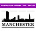 Manchester Skyline SVG Digital Download Manchester SVG, Manchester ...