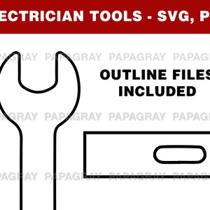 Electrician Tools SVG Pack - 11 Designs | Digital Download ...