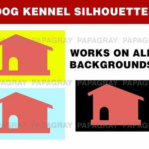 Dog Kennel SVG Pack - 8 Designs | Digital Download | Doghouse SVG, Dog ...