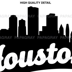 Houston SVG Vector Graphic Bundle - 7 Designs | Digital Download ...