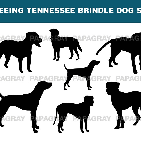 Brindle Dog - Etsy
