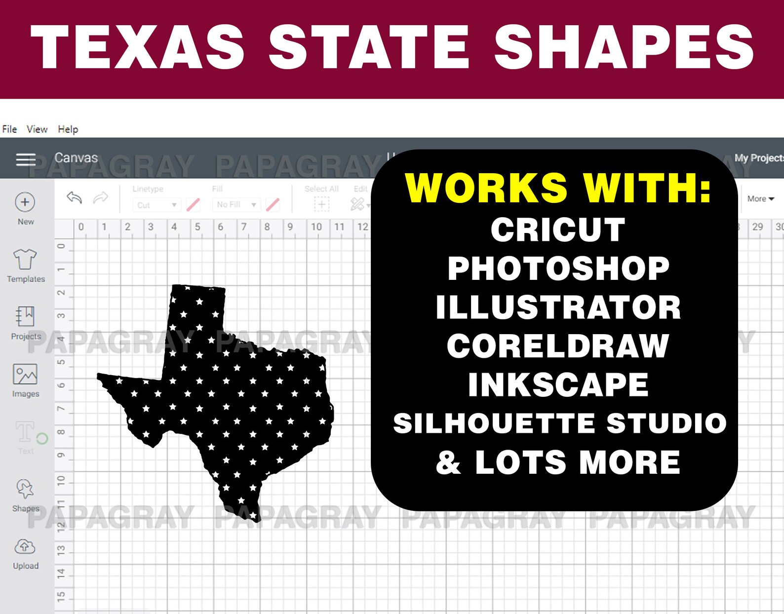 Texas SVG Texas State Shape Digital Download Texas | Etsy