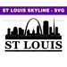 St Louis Skyline SVG: Vector Graphic (digital Download) - Etsy
