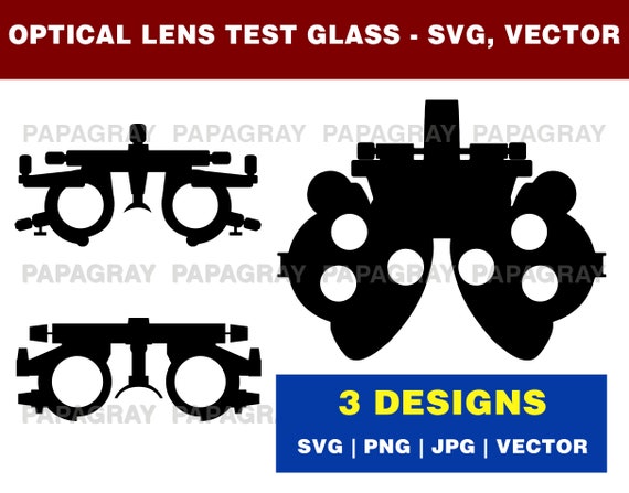 Opticians Lens SVG Graphic 3 Designs Digital Download - Etsy