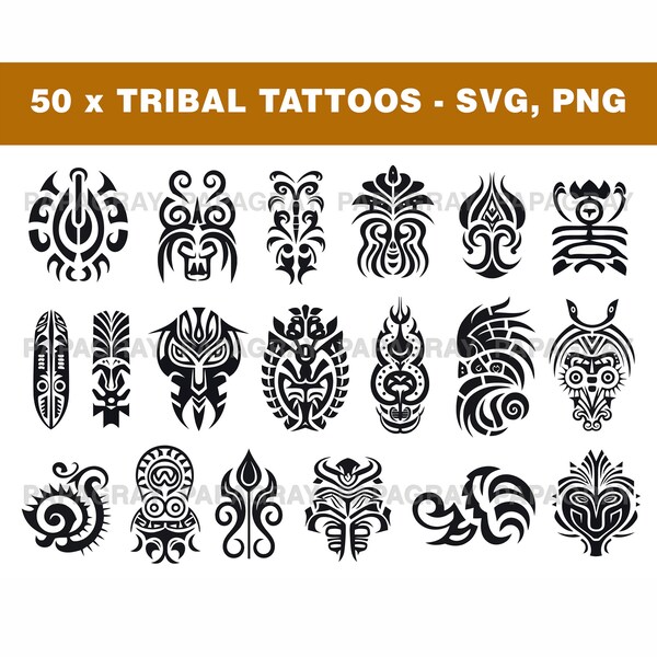 Tribal Tattoo - Etsy