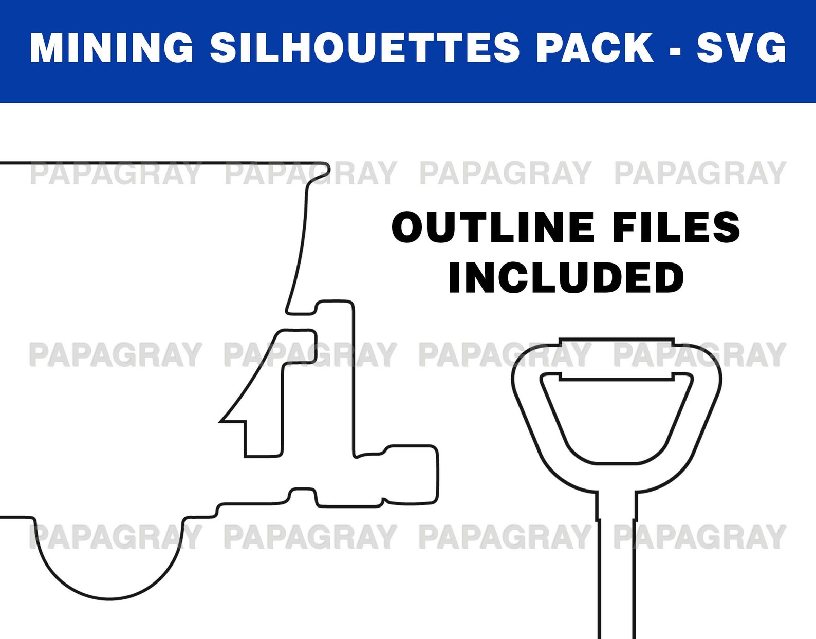 Mining SVG Graphic 15 Designs Digital Download Mining - Etsy