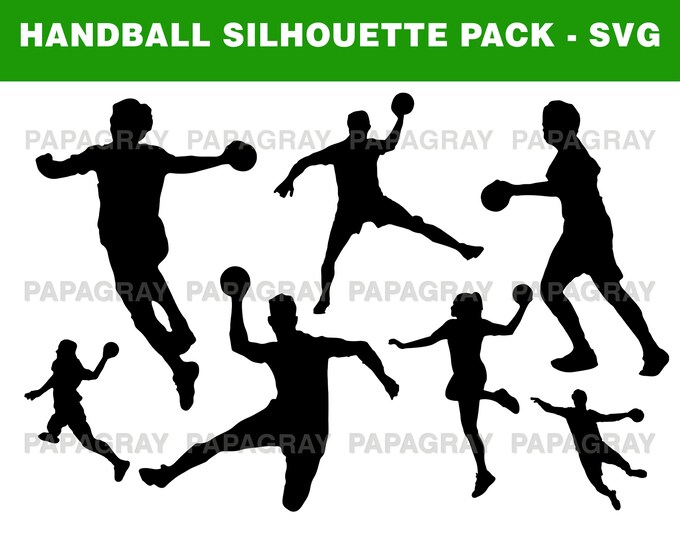 Handball SVG, Handball DXF, Handball PNG, Handball Clipart, Handball ...