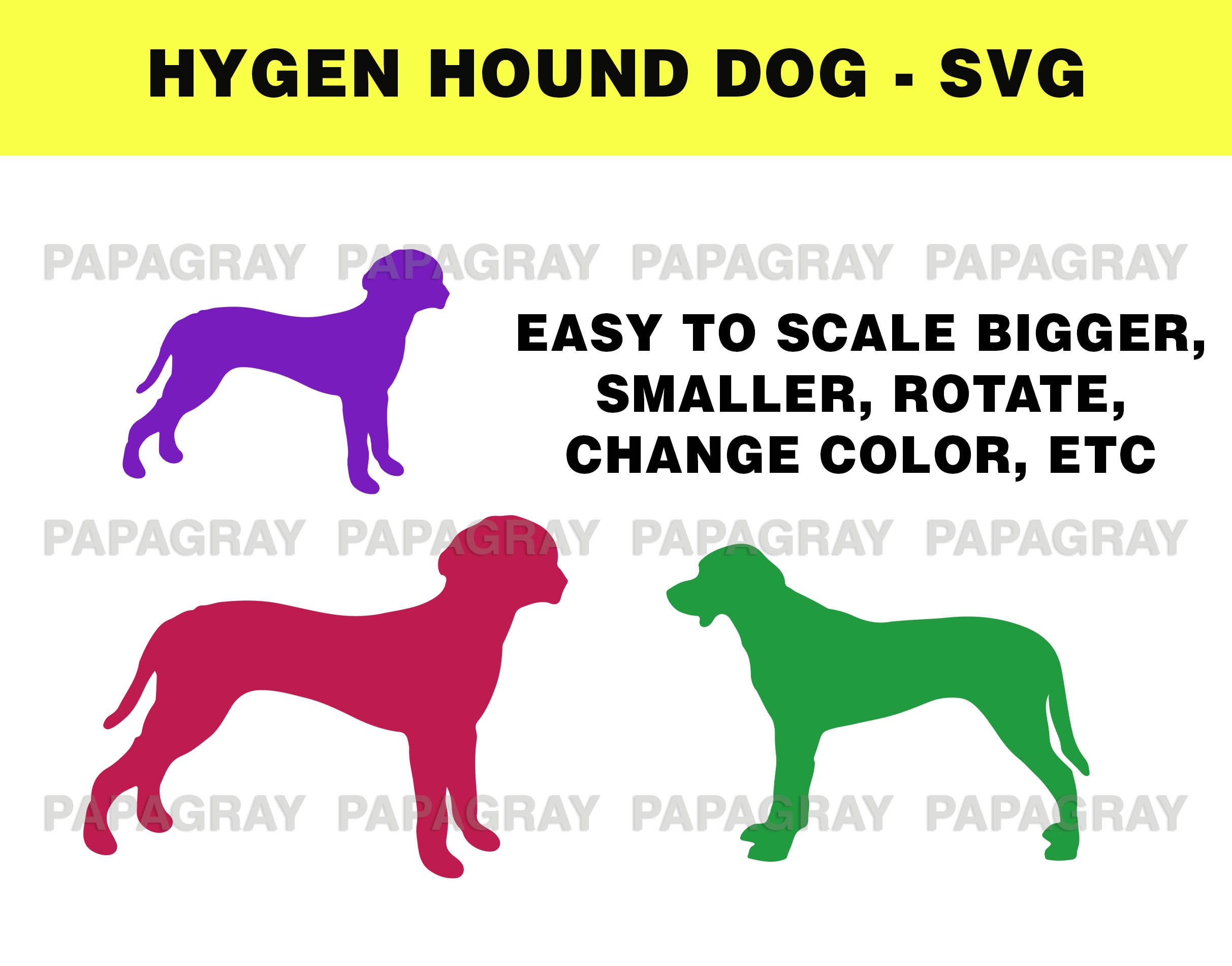 What Color Are Hygen Hound Dogs