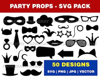 Photo Booth Props - Etsy