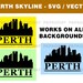 Perth Skyline SVG Digital Download Perth SVG Perth - Etsy
