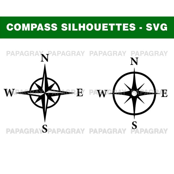 Compass Rose Stencil - Etsy